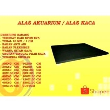 Jual Alas Aquarium Busa ati /Spon eva 10mm pengganti sterofaoam ...