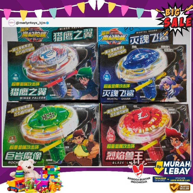 Jual Mainan Gasing Beyblade Karakter series Original | Shopee Indonesia