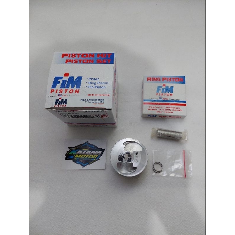 Jual Piston Kit Ring Seher KAZE FIM68 Custom.PNP Supra 125 Kirana 125 ...
