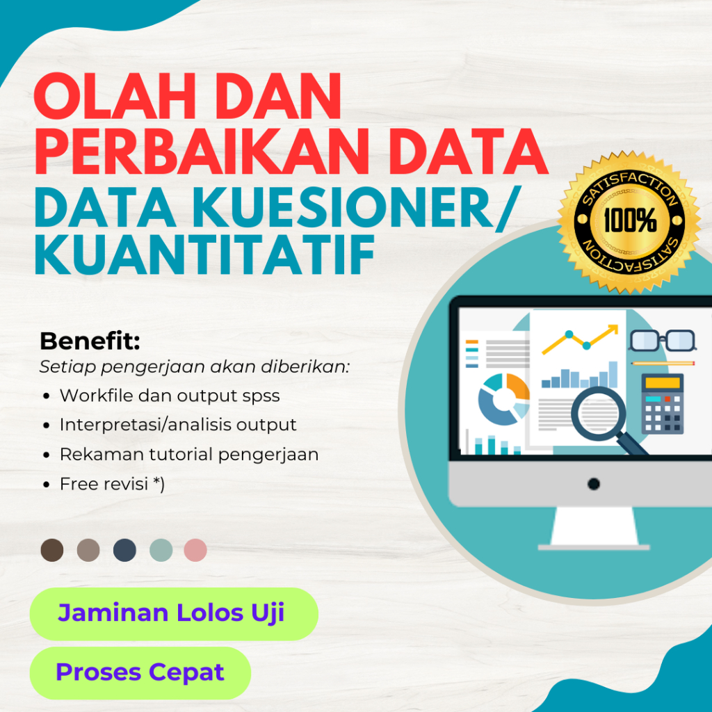 Jual PERBAIKAN DATA KUESIONER LOLOS UJI/PERBAIKAN DATA KUANTITATIF ...