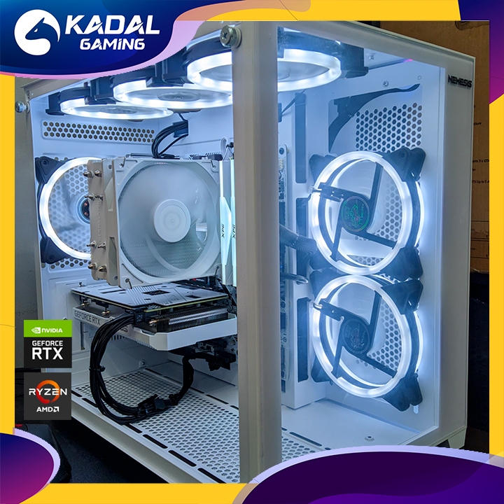 Jual PC GAMING FULL WHITE RYZEN 5 5600 NVIDIA RTX 3060 12GB | Shopee ...
