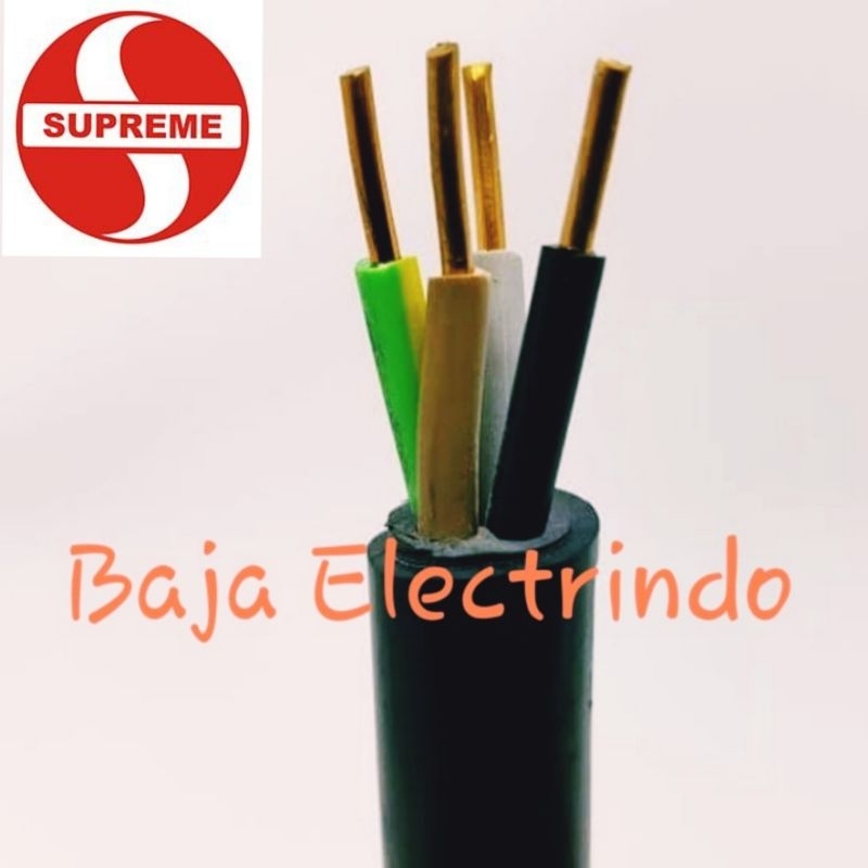 Jual Kabel Tufur NYY 4X6mm SUPREME @50Mtr NYY 4x6 mm 4 x 6mm SUPREME ...