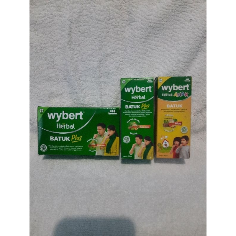 Jual Wybert Herbal Batuk Plus Syrup Anak & Dewasa 60ml & Sachet ...