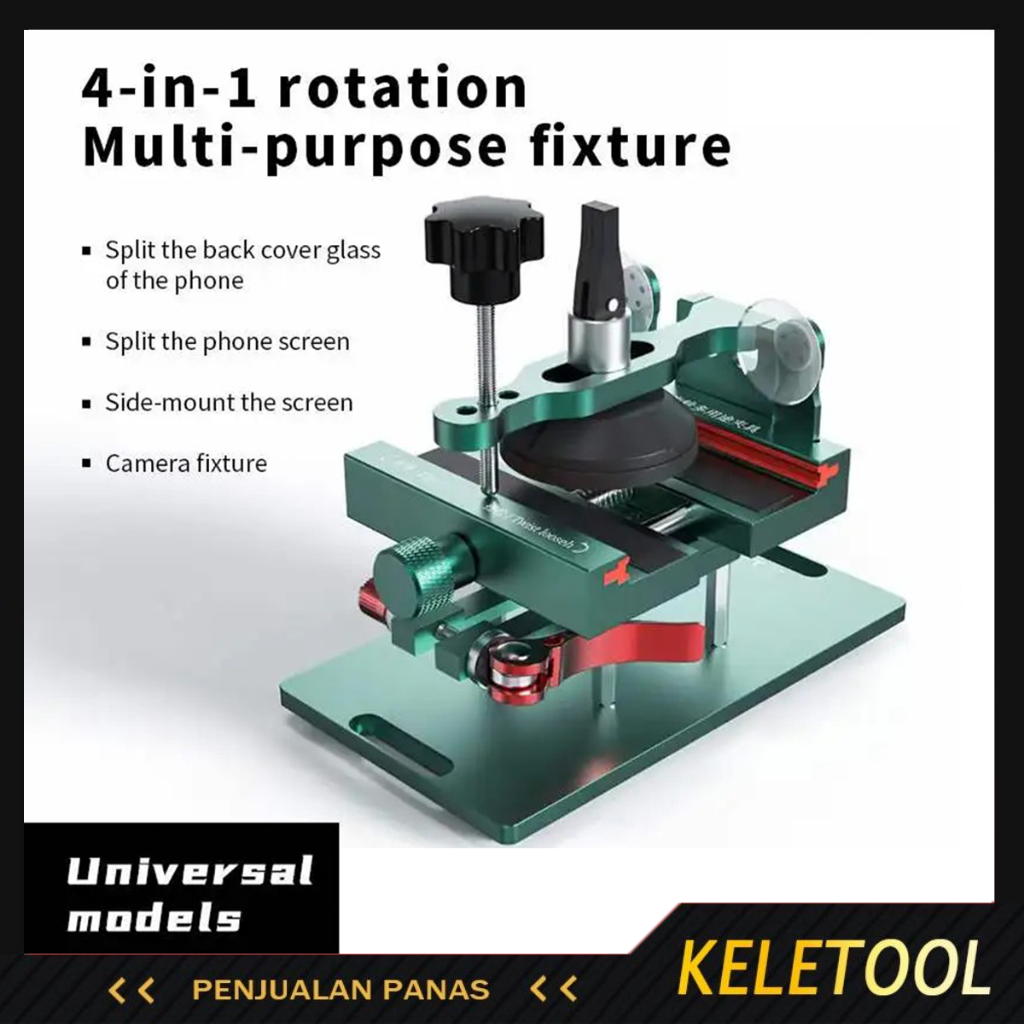 Jual 4IN1 Ragum Holder Rotating Untuk Glass Kaca Pembuka Lcd Back dan ...