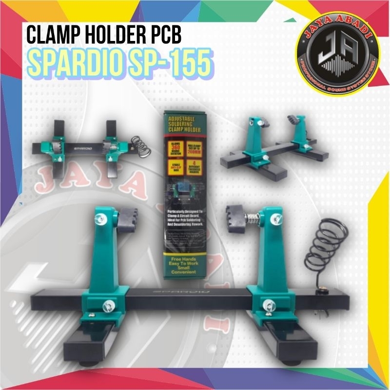 Jual CLAMP HOLDER PCB SPARDIO SP-155 ORIGINAL | Shopee Indonesia