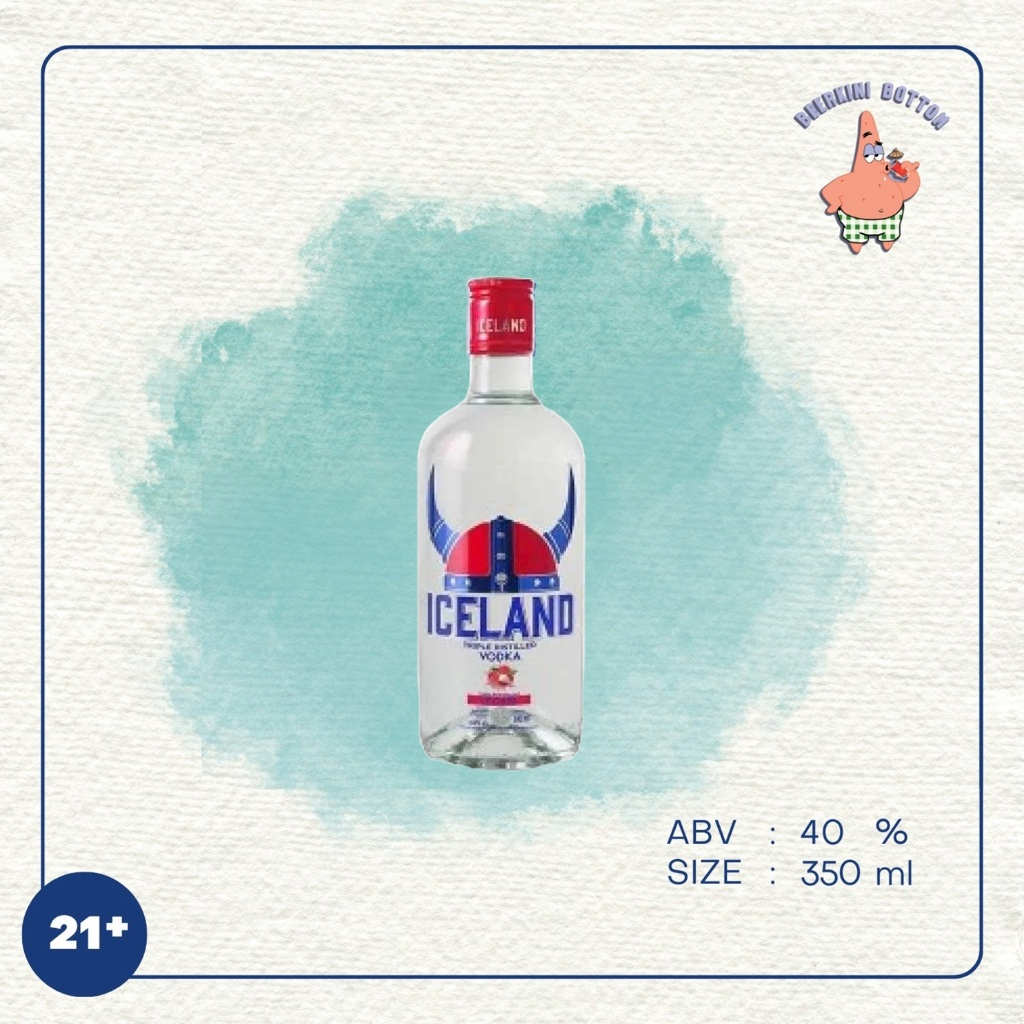 Jual Iceland Vodka Lychee 350ml | Shopee Indonesia