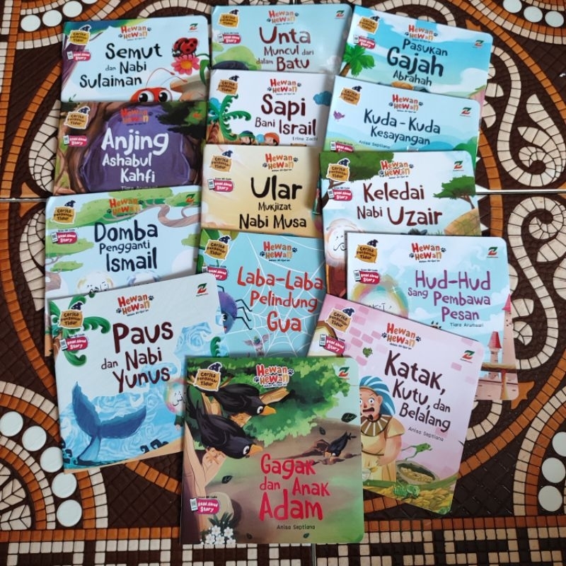 Jual Paket Buku Anak Kisah Hewan dalam Al Quran Isi 14 Buku | Shopee Indonesia