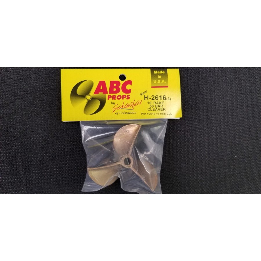 Jual 2616 3 Blade Cleaver Propeller Left – RC Boat Propeller | ABC ...