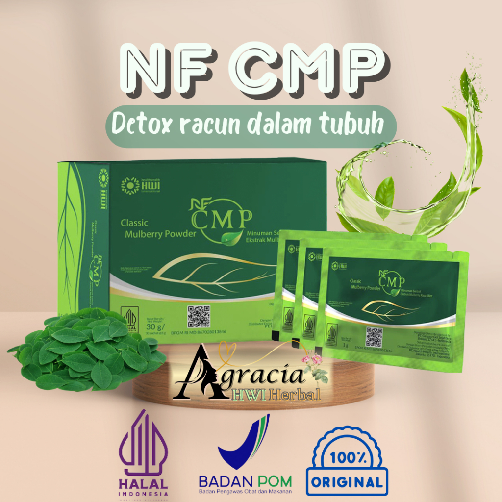 Jual NF CMP Chlorophyl Powder 100% ORIGINAL HWI (Menyembuhkan penyakit ...
