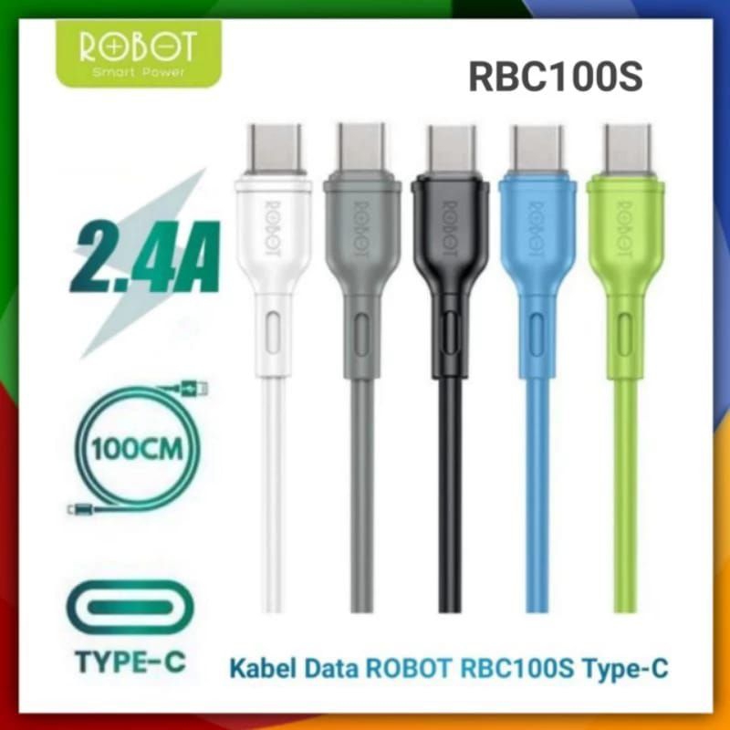 Jual KABEL DATA ROBOT TYPE-C RBC100S | Shopee Indonesia