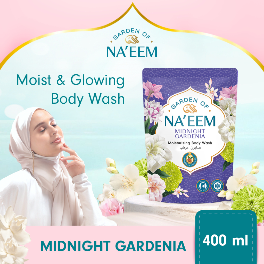 Jual Garden Of Naeem Body Wash Midnight Gardenia Refill 400ml | Shopee Indonesia