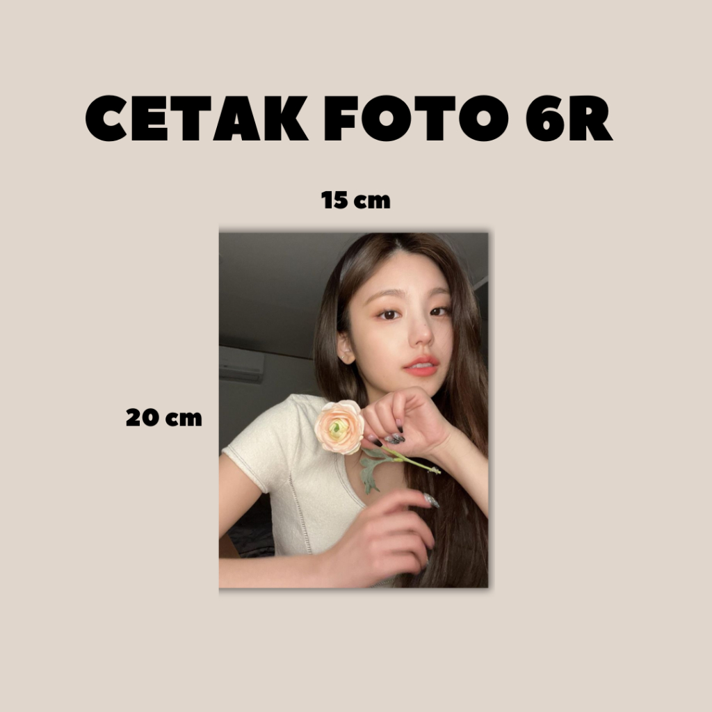 Jual [6R] Cetak Pas Foto Ukuran 6R Murah Custom Foto | Shopee Indonesia