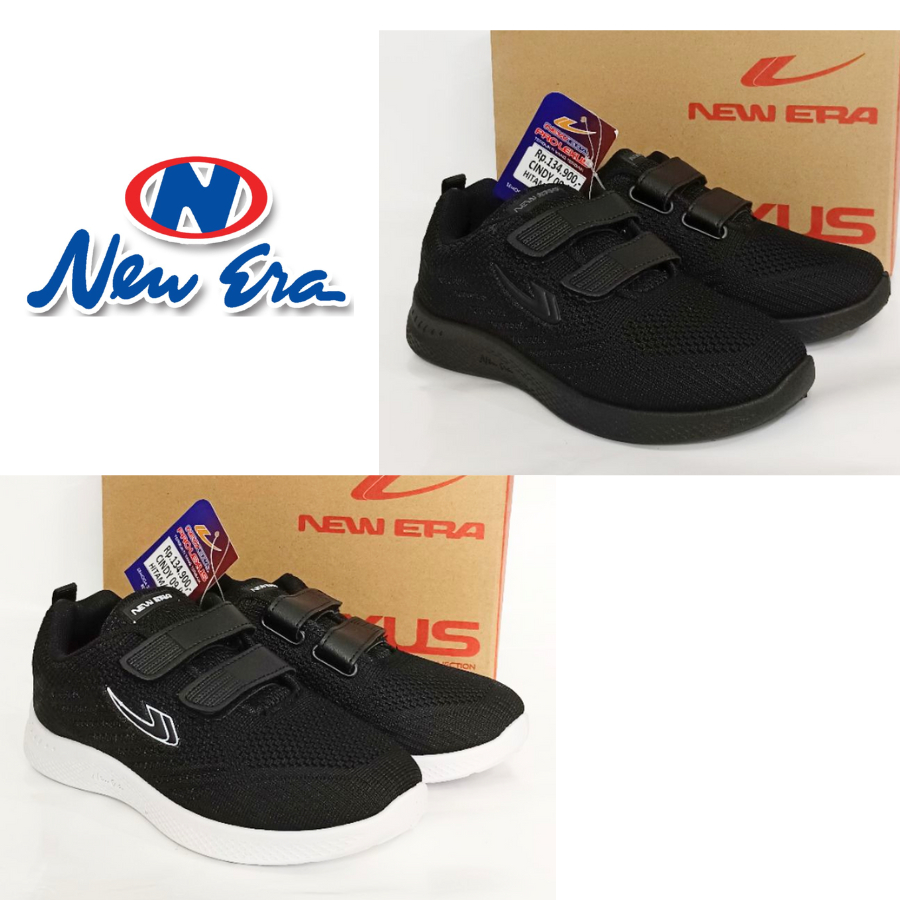 Jual Sepatu New Era sepatu sekolah anak SD sepatu slip on sepatu ...