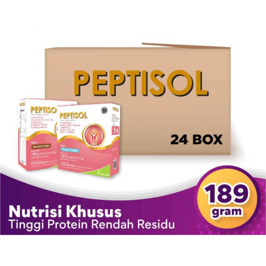 Jual PEPTISOL - Nutrisi Tinggi Protein Rendah Residu (GROSIR) - 1 ...