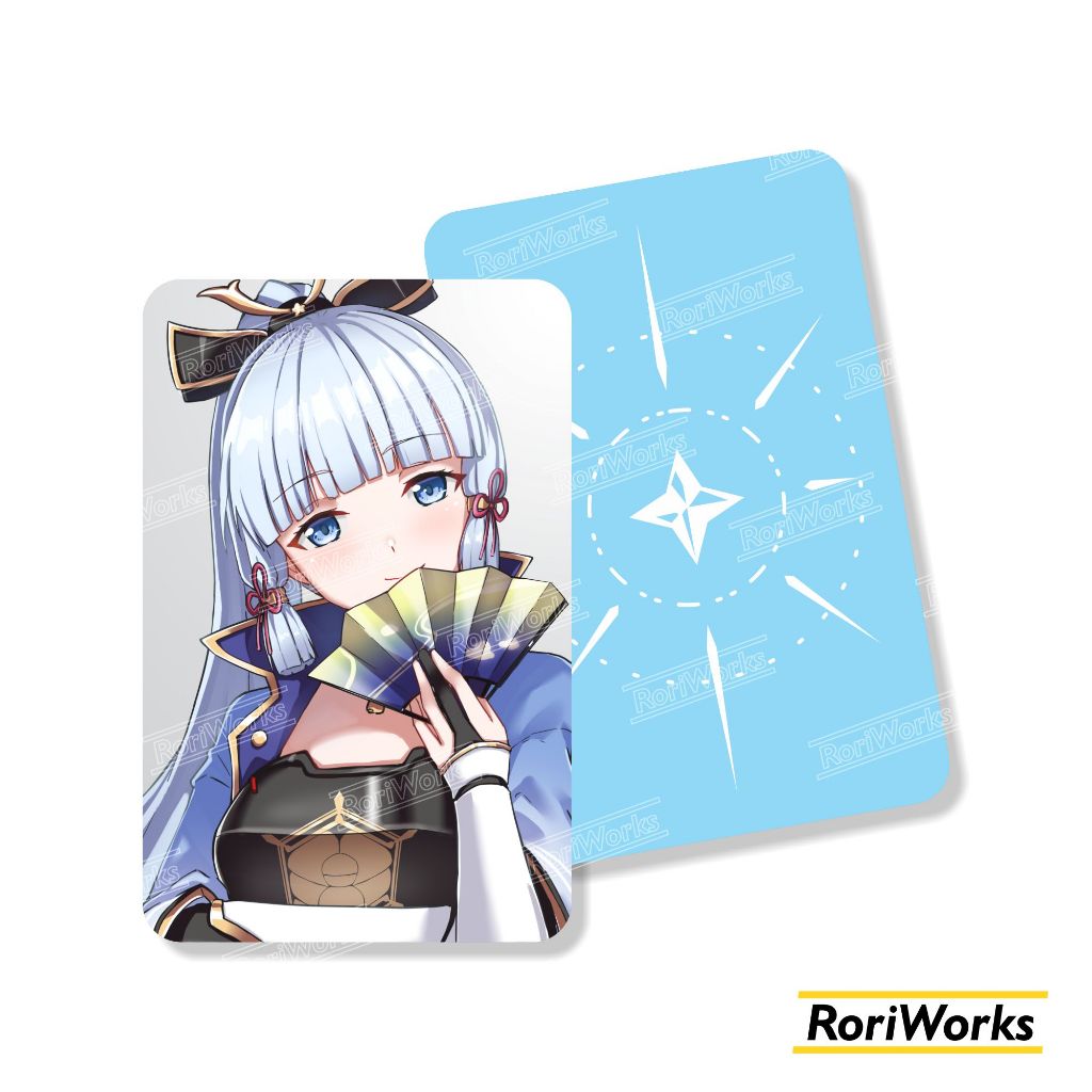 Jual Photocard - Ayaka Kamisato | Genshin Impact | Shopee Indonesia