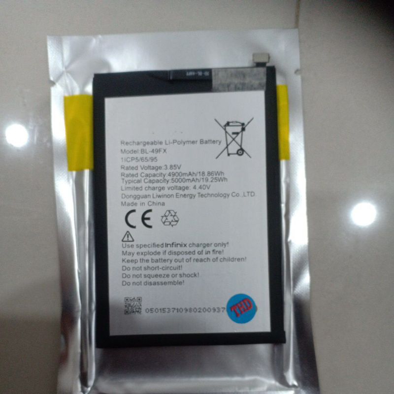 Jual Baterai Batre Tecno Spark 6 Go / Spark 5 / Spark 5 Pro BL-49FT ...
