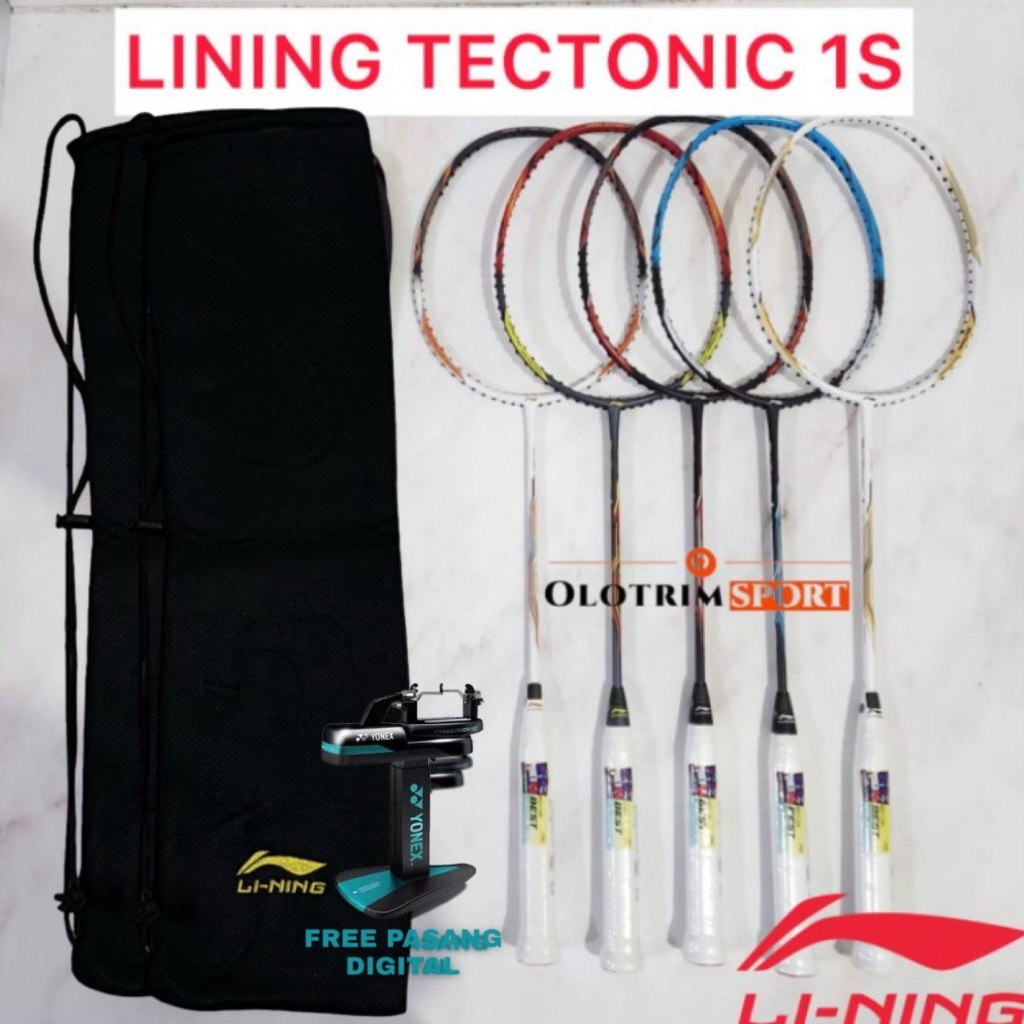 Jual Raket Badminton LINING TECTONIC 1S 1 S Series Original | Shopee ...