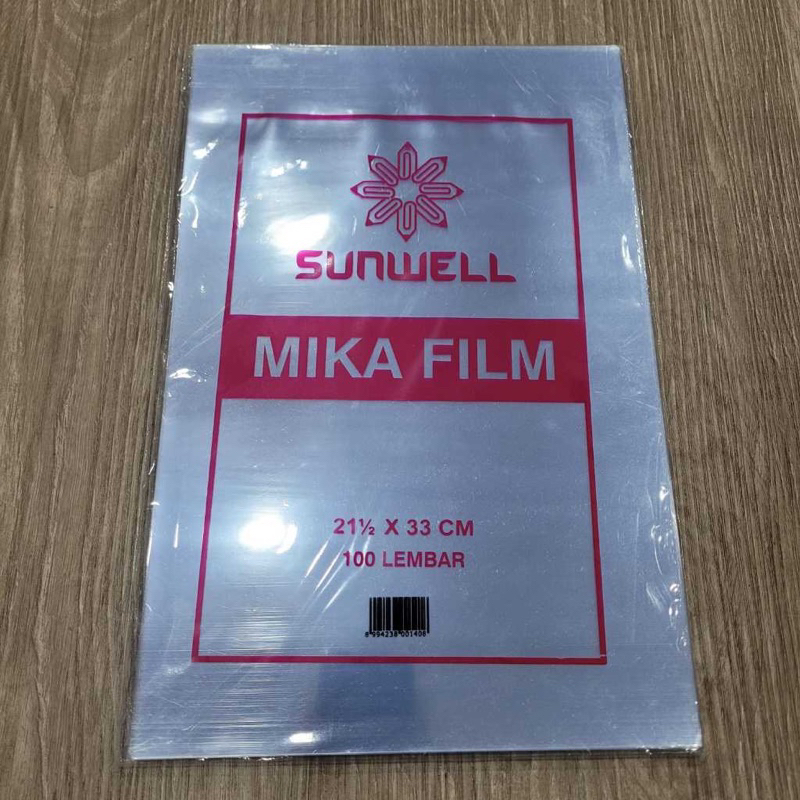 Jual Plastik Mika Bening Cover Jilid / Mika Film Jilid isi 100 lembar | Shopee Indonesia