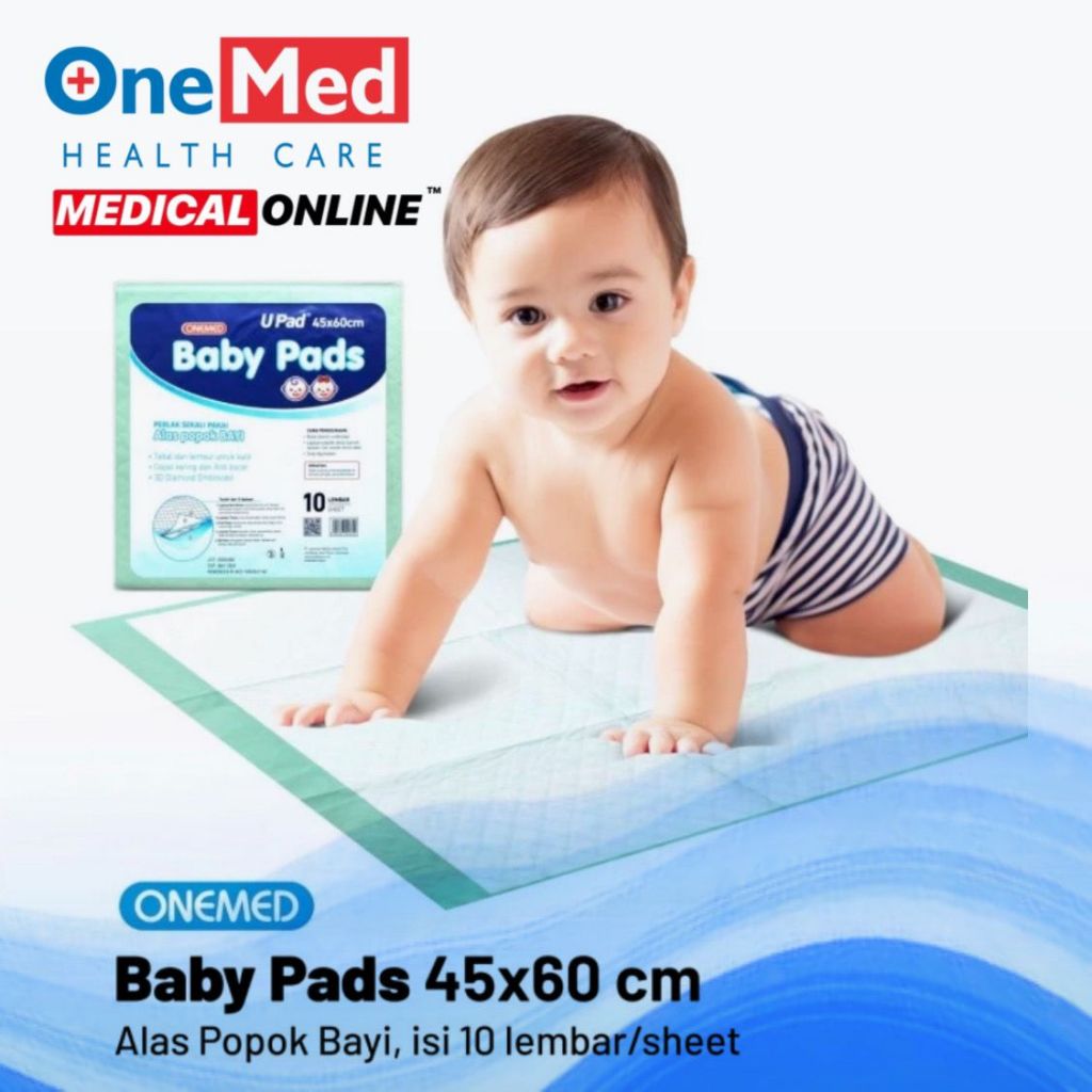 Jual UPAD ONEMED UNDERPAD PERLAK ANTI BOCOR ISI 10 PER PACK MEDICAL ...