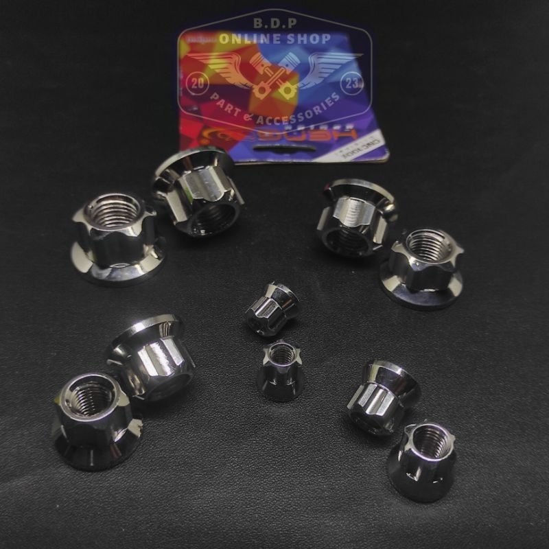Jual probolt stainless mur 10 12 14 17 19 original HENG thailand model ...