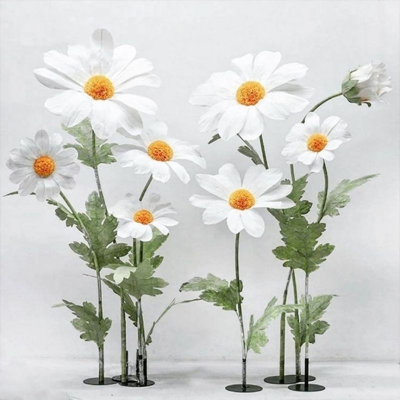 Jual giant flowers, daisy flower, bunga dekorasi | Shopee Indonesia