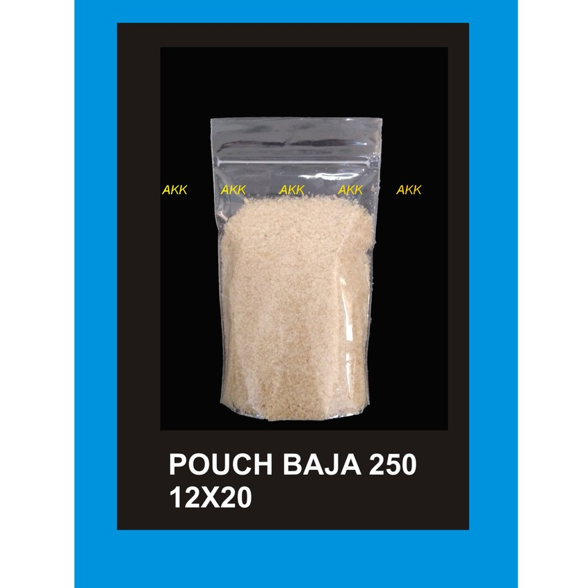 Jual Stand Pouch Baja 250gr 12x20 + Zipper / Kemasan Kopi (50pcs ...