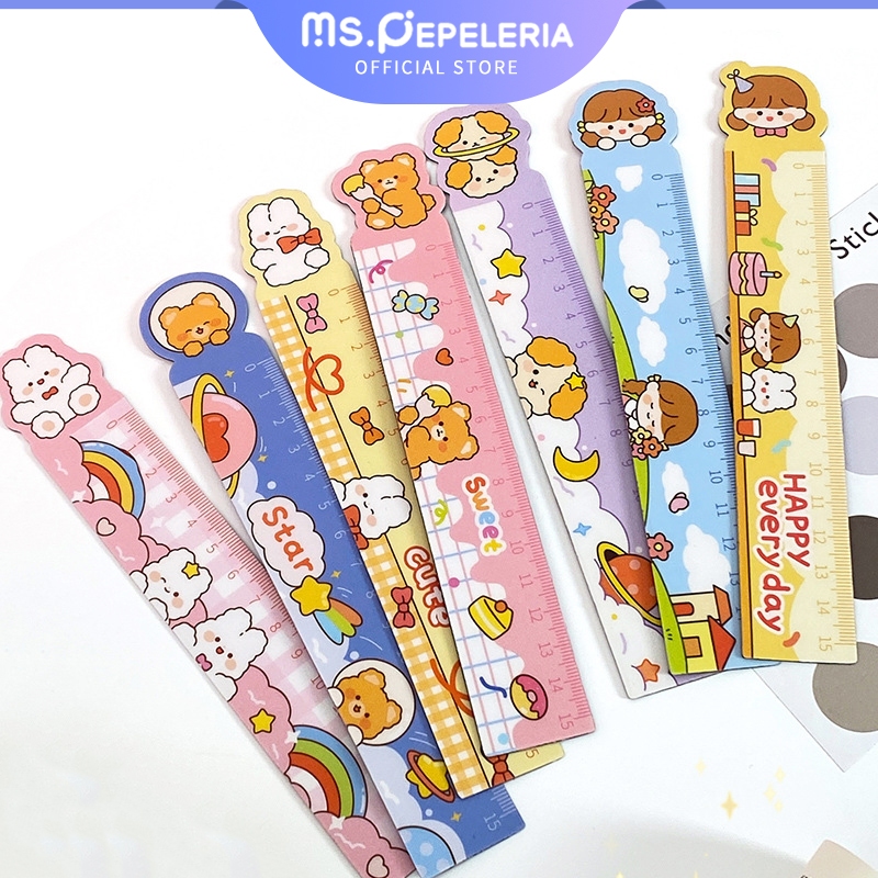Jual Ruler/PENGGARIS MAGNET FLEXIBLE LUCU GARISAN IMUT MOTIF ANIMAL ...