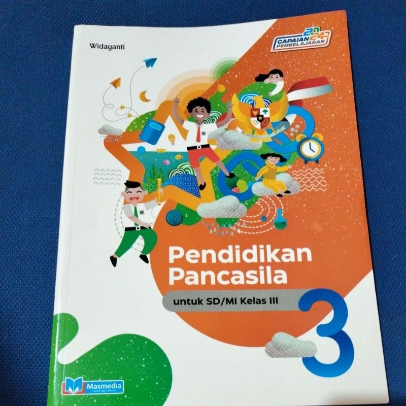 Jual Pendidikan Pancasila SD/MI Kelas 3 Masmedia Widayanti | Shopee ...