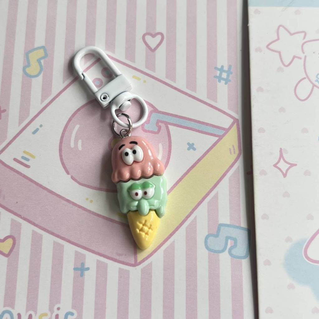 Jual [HARU] Spongebob Squarepants Patrick Keychain Gantungan Lucu ...