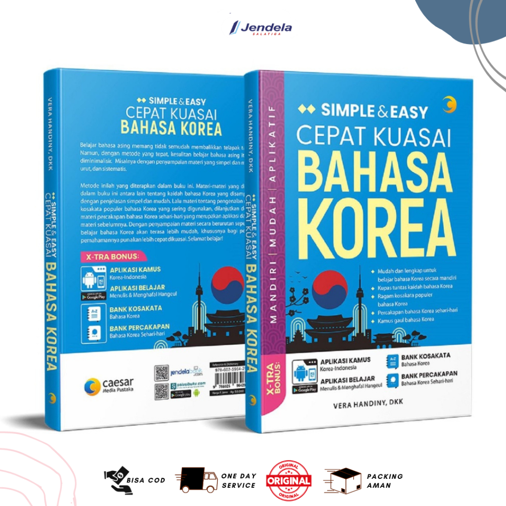 Jual Simple & Easy Cepat Kuasai Bahasa Korea - Buku Belajar Bahasa Korea | Shopee Indonesia