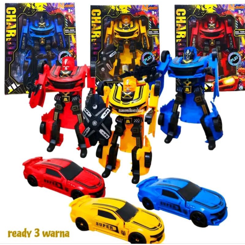 Jual Mainan Anak Robot Mobil Transformasi 2in1 Karakter Superhero ...