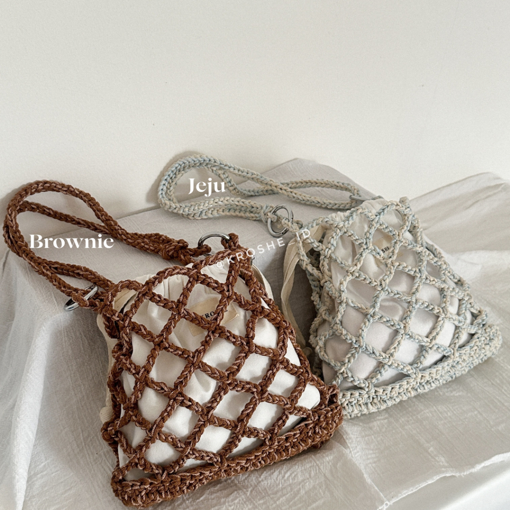 Jual Mon Summer Bag (Tas Rajut Handmade) | Shopee Indonesia