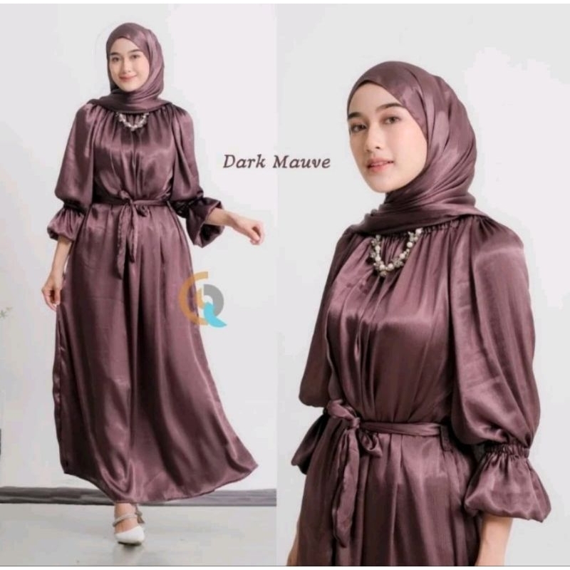 Jual gamis shimmer busana muslim mewah , anggun elegan dan kekinian ...