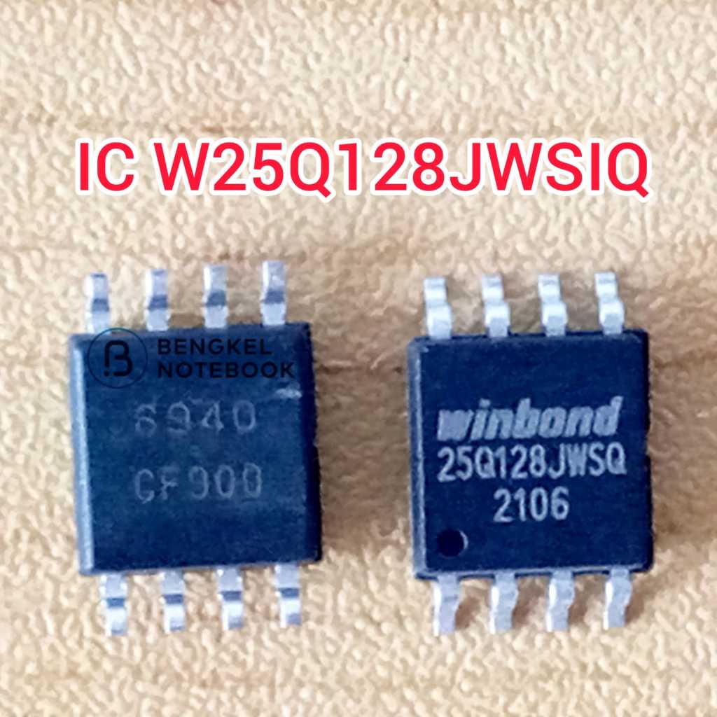 Jual IC Bios Winbond W25Q128JWSIQ 25Q128JWSQ W25Q128JWSQ W25Q128JVSIQ 25Q128JVSQ 1.8V 16Mb ...