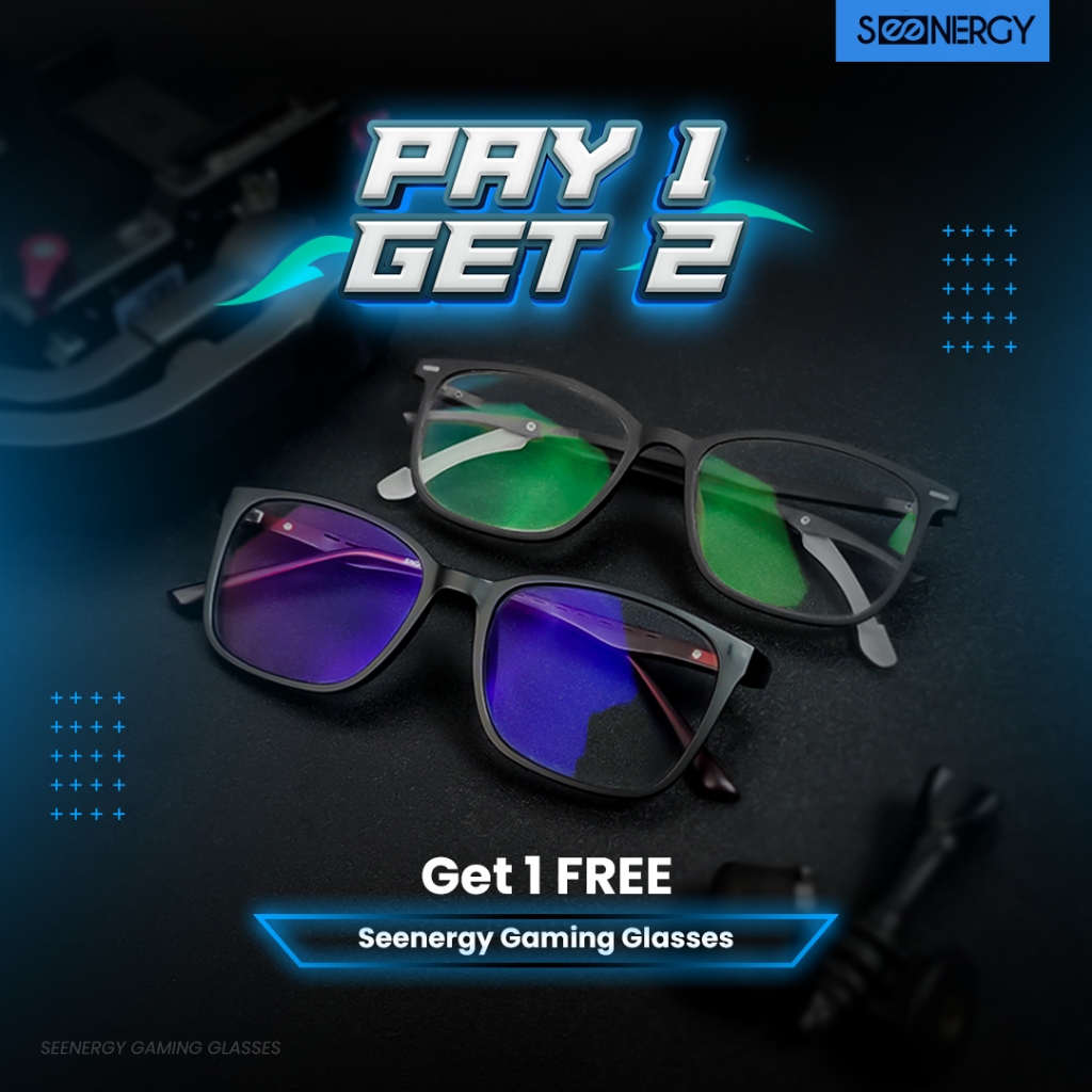 Jual SEENERGY Kacamata Gaming I Pay 1 Get 2 | Shopee Indonesia