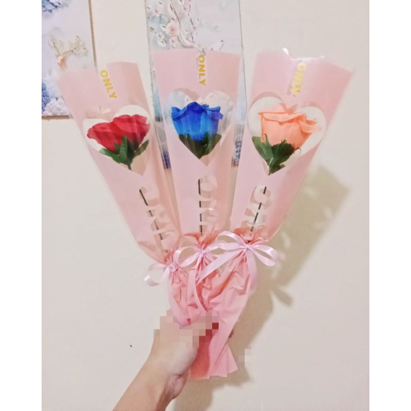 Jual BUKET BUNGA SATUAN | BUKET BUNGA MAWAR 1 TANGKAI | BUNGA MAWAR ...