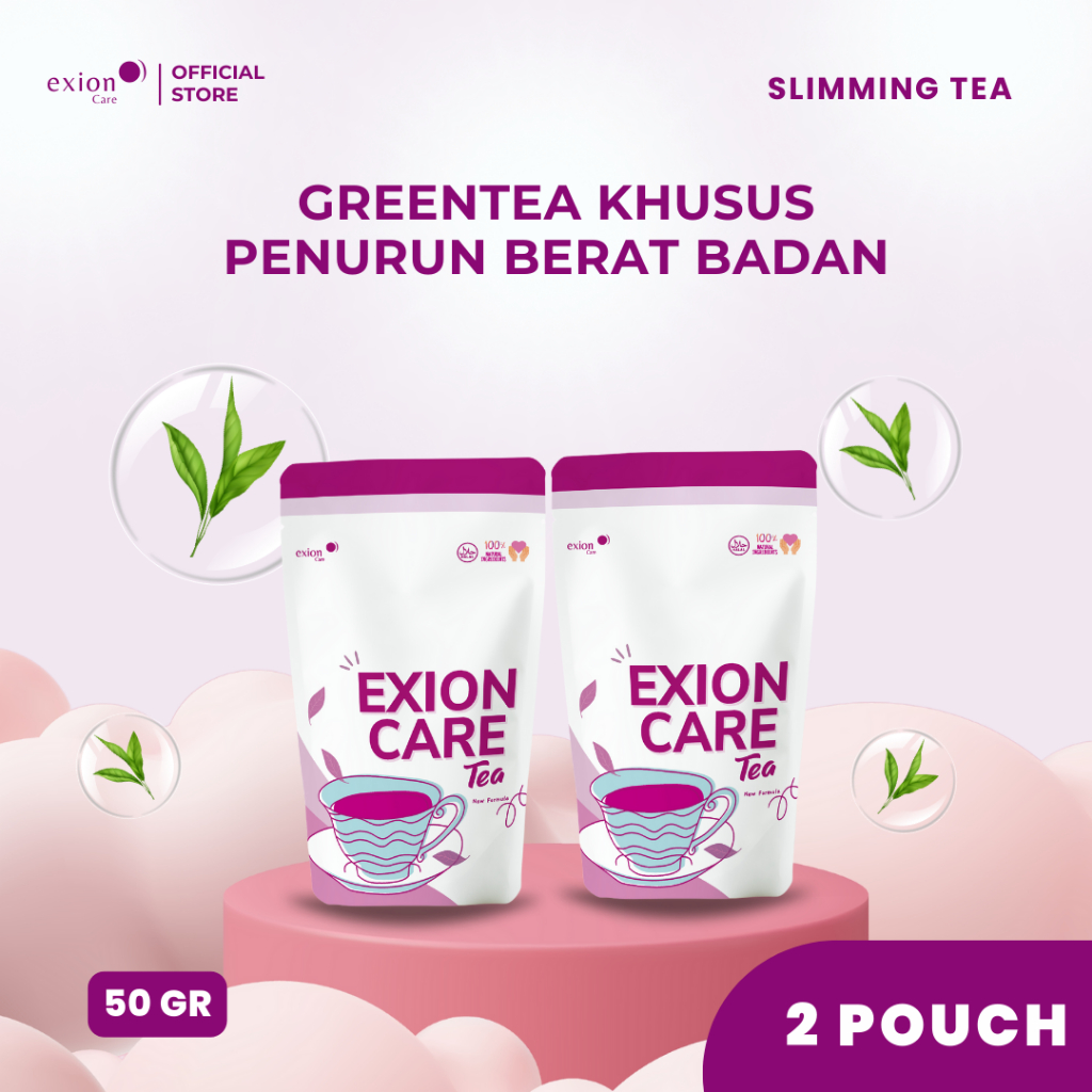 Jual Exioncare Tea Purple Series 2 Pouch - Isi 50gr | Teh Diet | Teh ...