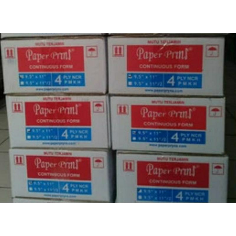 Jual Continuous Form 4 ply 9,5"x11/2" | Shopee Indonesia