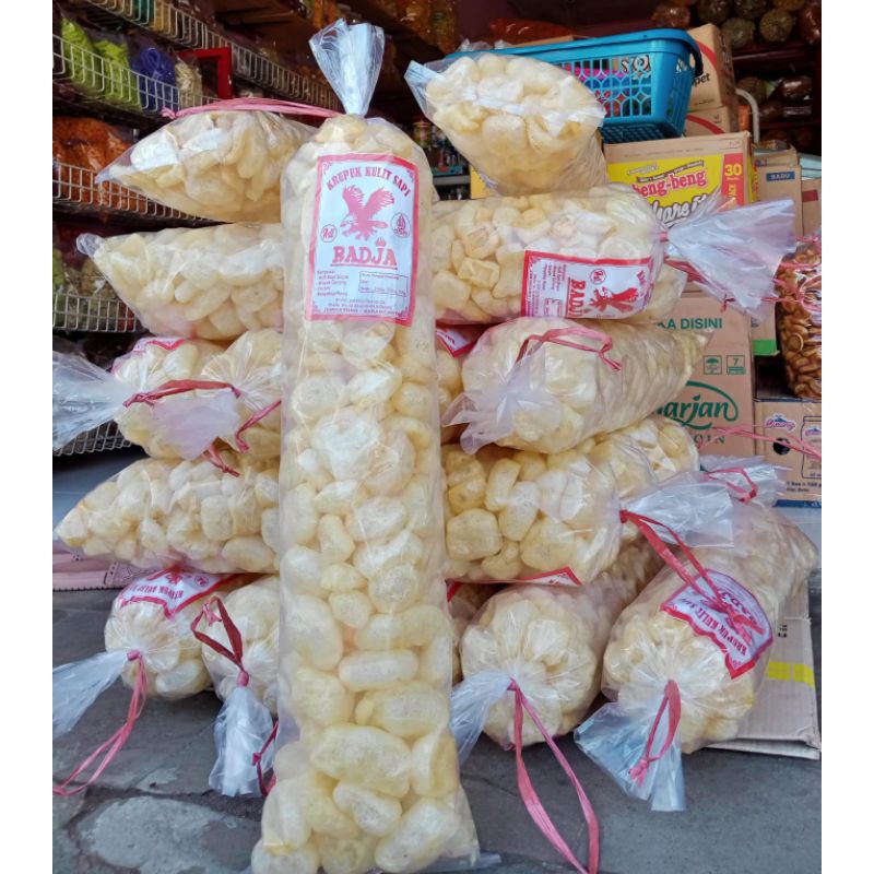 Jual Kerupuk Kulit Sapi Dorodok Original kemasan 250gr | Shopee Indonesia