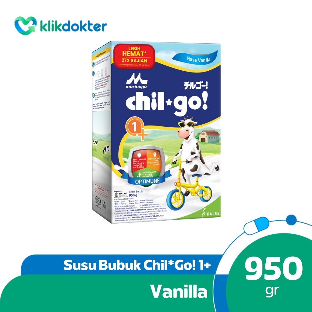 Jual Morinaga Chil Go Powder 1+ Vanila 950gr | Shopee Indonesia