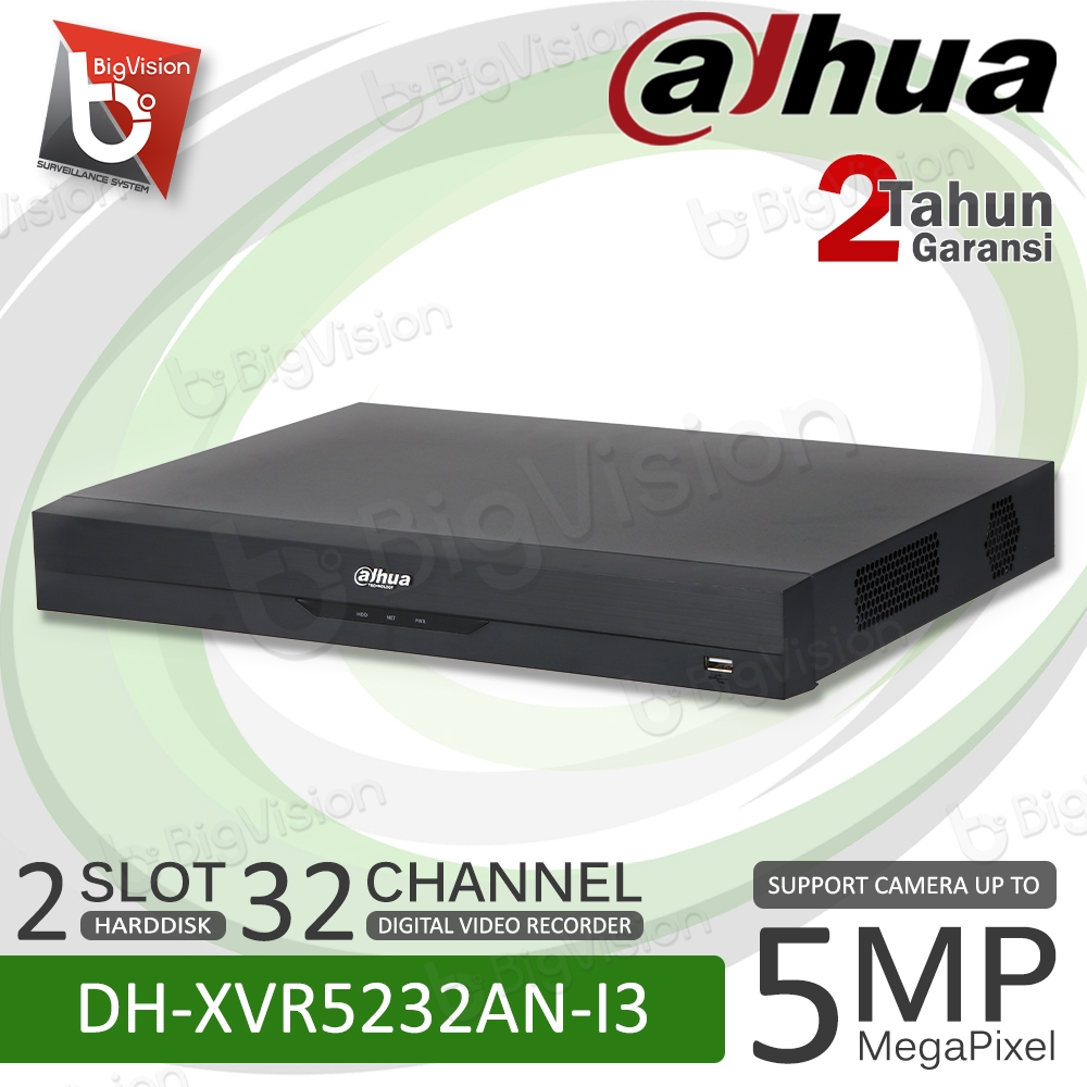 Jual DVR DAHUA 32CH 3K DVR CCTV 32 CHANNEL 5MP 2HDD WIZSENSE ALARM ...