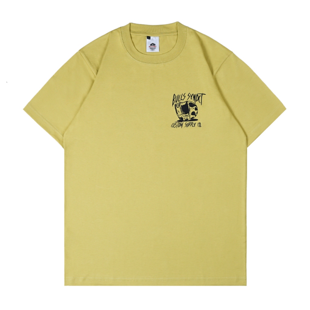 Jual BULLS SYNDICATE T-Shirt Rovhale Golden Green | Shopee Indonesia