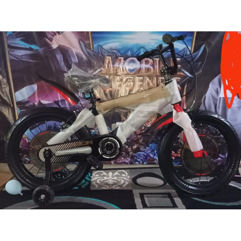 Jual SEPEDA CLARION MERAH HITAM 18 INCH | Shopee Indonesia