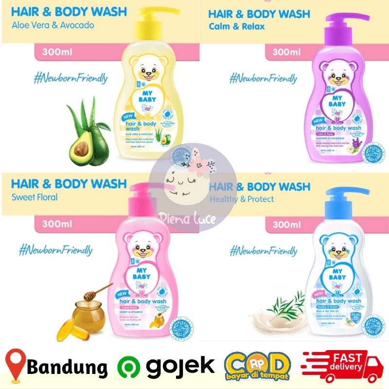 Jual My Baby 2 in 1 2in1 Hair and & Body Sabun Shampo Sampo Bayi Pump ...