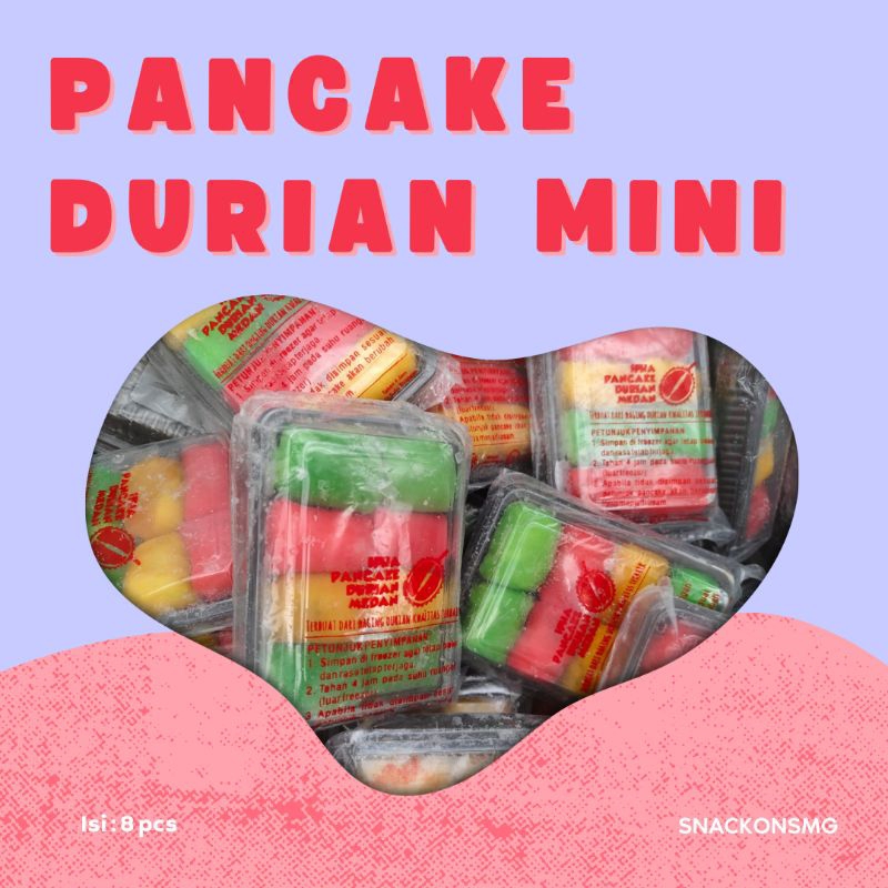 Jual Pancake Durian Mini | Shopee Indonesia