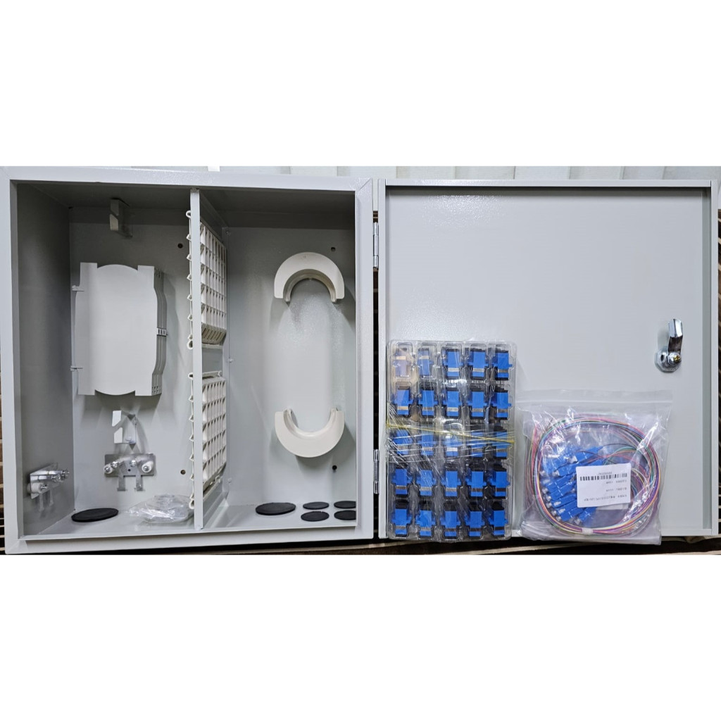 Jual ODC Fiber Optic 96 Core SC UPC lengkap Full Set /ODC wall 96 Core ...