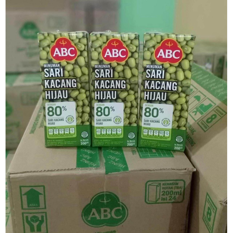 Jual ABC Sari Kacang Hijau 200 ml | Shopee Indonesia
