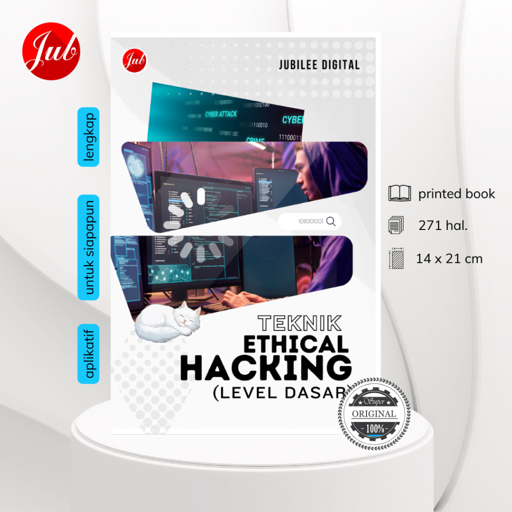 Jual Buku Cetak Softcover Teknik Ethical Hacking Level Dasar | Shopee Indonesia