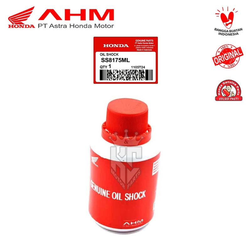 Jual Oli Shok Oil Shock Showa Honda 175 ml 100% Original AHM SS8175ML | Shopee Indonesia