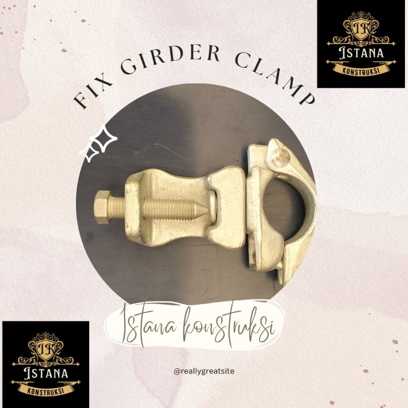 Jual Drop forged fix girder clamp | Shopee Indonesia
